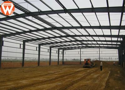 China High Strength Prefabricated Steel Structure Warehouse Waterproof And Fireproof for sale