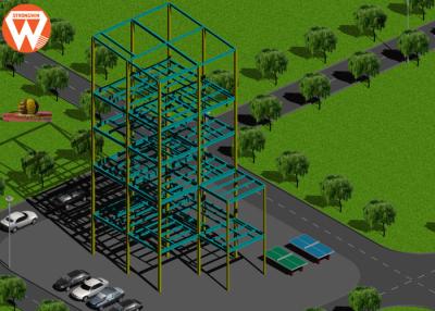 China Light Weight Poultry Chicken Feed Plant / Prefab Steel Structure Building for sale