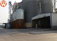 China 500-2500 Ton Corn Storage Silo / High Strength Poultry Feed Equipment Silo for sale
