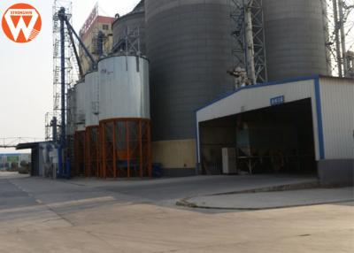 China 500-2500 Ton Corn Storage Silo / High Strength Poultry Feed Equipment Silo for sale
