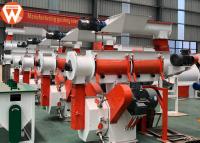 China Single Layer Conditioner Poultry Feed Pellet Making Machine 1.5 - 2.5t/H Capacity for sale