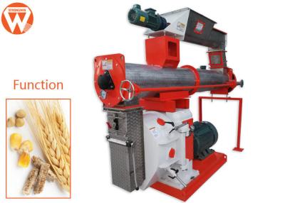 China Optimized Ring Die Feed Pellet Machine 304 Stainless Steel Conditioner For Poultry Farms for sale