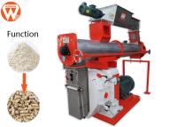 China 22 - 132Kw Poultry Feed Production Machines Feed Pellet Mill Customized High Efficiency for sale