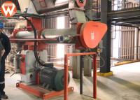 China 22 - 132Kw Poultry Feed Production Machines Feed Pellet Mill Customized High Efficiency for sale