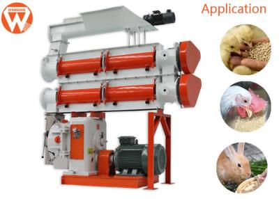 China Compact Layout SKF Bearing Feed Pellet Machine Animal Food Making Machine for sale