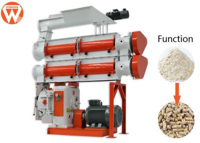 China Livestock Farm Feed Mill Pellet Machine / 10T/H 110Kw Animal Feed Processing Machine for sale