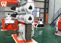 China 380V 3 Phase 90Kw Feed Pellet Machine 3 - 8T/H 1.5 - 12mm Pellet Size for sale