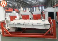 China Two Layer Sieve Rotary Sifter Screener 8 - 16T/H Fully Enclosed Structure for sale