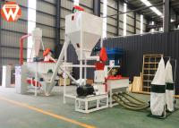 China 1000kg/H Capacity Mini Poultry Feed Processing Plant 0.75KW Cooler Machine for sale