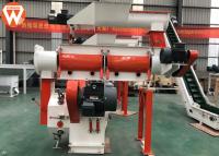 China Low Noise Animal Feed Pellet Machine Cattle Feed Making Machine 22kw Main Motor Power for sale