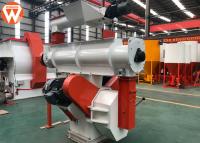 China High Efficiency Feed Pellet Making Machine 1.5 - 2.5t/H Capacity 22kw Main Motor Power for sale