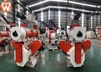 China High Efficiency Feed Pellet Making Machine 1.5 - 2.5t/H Capacity 22kw Main Motor Power for sale