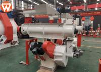 China 2 T/H Poultry Cattle Feed Pellet Making Machine 22kw Main Motor Power for sale