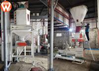 China Automatic Safe Poultry Pellet Feed Plant 1 - 2.5t/H Capacity 380V / 50Hz Voltage for sale
