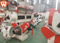 China Automatic Safe Poultry Pellet Feed Plant 1 - 2.5t/H Capacity 380V / 50Hz Voltage for sale