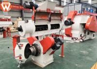 China 1.5 - 2.5 T/H Animal Farm Poultry Feed Plant Machinery 50kw High Efficiency for sale