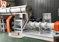 China Wet Type Floating / Sinking Fish Feed Production Machine Fish Feed Extrusion Process for sale
