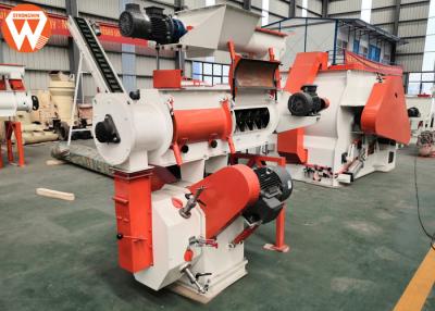 China Customized Animal Livestock Feed Pellet Machine 2T/H 1.5 - 12mm Pellet Size for sale