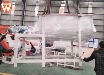China Ring Die 15mm Pellet 50kw 2T/H Poultry Feed Mill Plant for sale