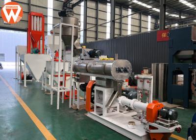 China PLC Controlled Aqua 4t/H Aqua Fish Feed Pellet Extruder for sale