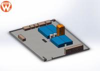 China Chicken Poultry 20T/H SKF Animal Feed Production Line for sale