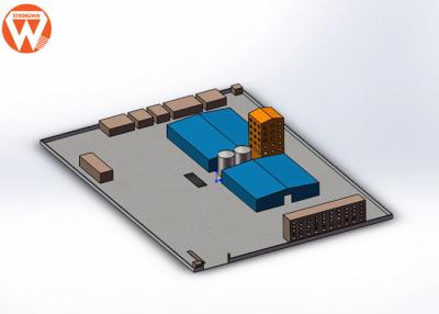China Chicken Poultry 20T/H SKF Animal Feed Production Line for sale