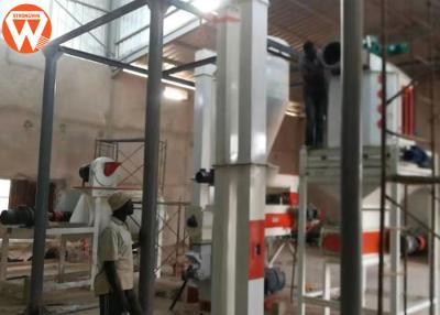 China 2-3T/H Chicken 80kw 15mm Poultry Pellet Feed Plant for sale