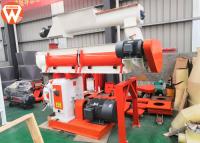 China 12mm Diameter Grain Grass 37kw Poultry Feed Pellet Machine for sale