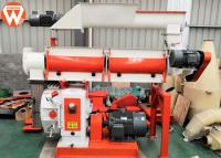 China 12mm Diameter Grain Grass 37kw Poultry Feed Pellet Machine for sale