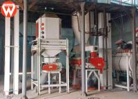 China SKF Bearing 3T/H 95KW Poultry Pellet Feed Plant for sale