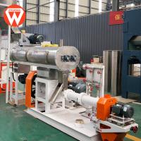 China Automatic Floating Fish Feed Extruder Machine 500KG/H 2700*1800*1200mm 1900kg for sale