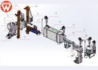 China Mixer 500kg/Batch Floating Fish Feed Plant 1T/H Pneumatic Conveying Aquarium for sale