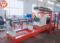 China SS Double Screw Fish Feed Pet Food Extruder Machine for sale
