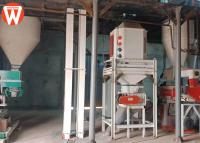 China Hammer Mill Crushing 3T/H Poultry Pellet Feed Plant for sale