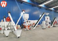China SZLH250 Skirt Belt Conveyor Poultry Pellet Feed Plant 2.5t/H for sale