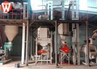 China 4T/H 80kw 15mm Poultry Pellet Feed Plant With Vibrating Screen for sale