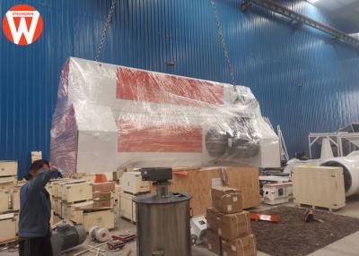 China Three Roller Feed Mill Machine Pig Feed Pellet Crumbler Machine for sale