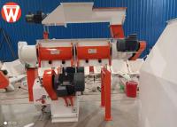 China Belt Type 2T/H Poultry Pellet Feed Plant 60KW 15mm Feed for sale