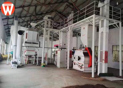 China 220kw Feed Pellet Making Machine 8T/H Animal Feed Equipment for sale
