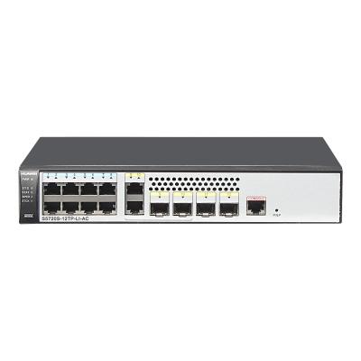 China Huawei S5720S-12TP-LI-AC 12-Port Gigabit SFP Switch 336 Gbit/s 22.5 Mpps for sale