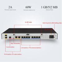 China Huawei AR1220E Gigabit Enterprise Router 2xGE Combo WAN 8xGE LAN 1GB Memory for sale