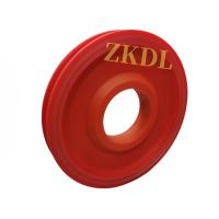 China High Quality Wear-resistant  QY100K Crane Pulley Block Wheel Nylon Pulley 116301841 for sale
