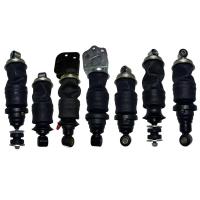 China High Quality SQ Brand Rear Air Spring Shock Absorber for Shacman X3000/F2000 Truck Metal Parts New Condition 3 Months Warranty for sale