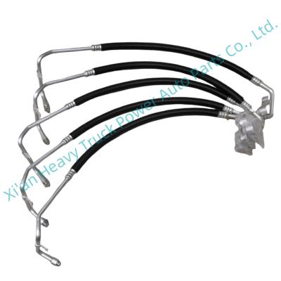 China Factory-Sold Original Steel Air Compressor Condenser Connection Pipe for Shacman Truck Model DZ13241845236 DZ13241845237 New for sale