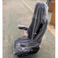 China Wholesale Comfortable Air Suspension Truck Driver Seats Universal Leather With Ventilated Heated Comfort and Durability for sale