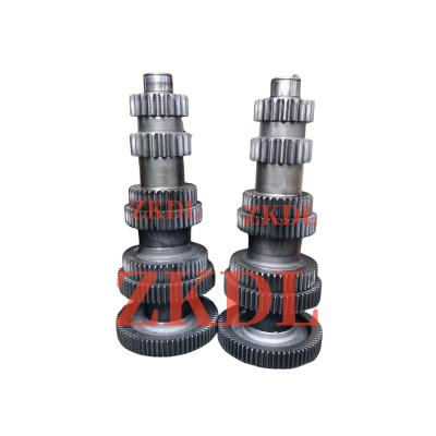 China Fast Gearbox Countershaft Assembly 12JS200T-1701048 Popellar Shaft Main for Sinotruk Shacman Faw Jiefang Truck Spare Parts for sale