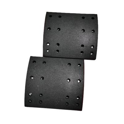 China Boutique Shacman Original 16T Shoe Brake Linings New Condition Drum Linings for Truck Parts for sale