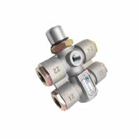 China Delong New Hot Selling DZ9100360320 Five Way Solenoid Valve for Shacman Truck Brake Systems for sale