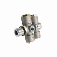 China Delong New Hot Selling DZ9100360320 Five Way Solenoid Valve for Shacman Truck Brake Systems for sale