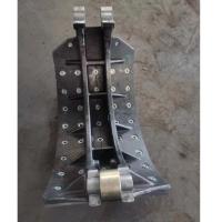 China High Quality Steel Brake Shoe for TONYL for XCMG SANY LINGONG Mining Trucks Factory-Priced Heavy Duty Vehicle Parts for sale